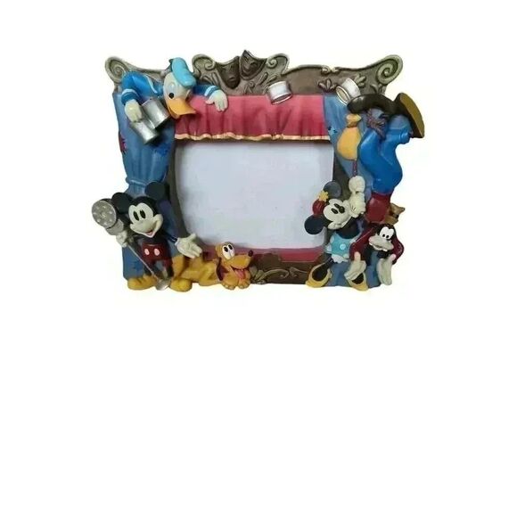 Disney | Accents | Vintagedisney Character Picture Frame Mickey Donald ...